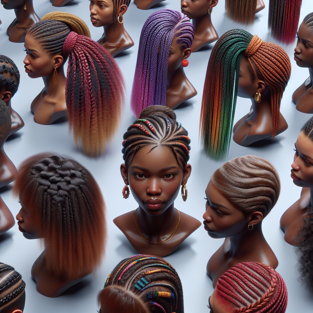 Coiffure africaine tendance pour femme - Brèves au Féminin